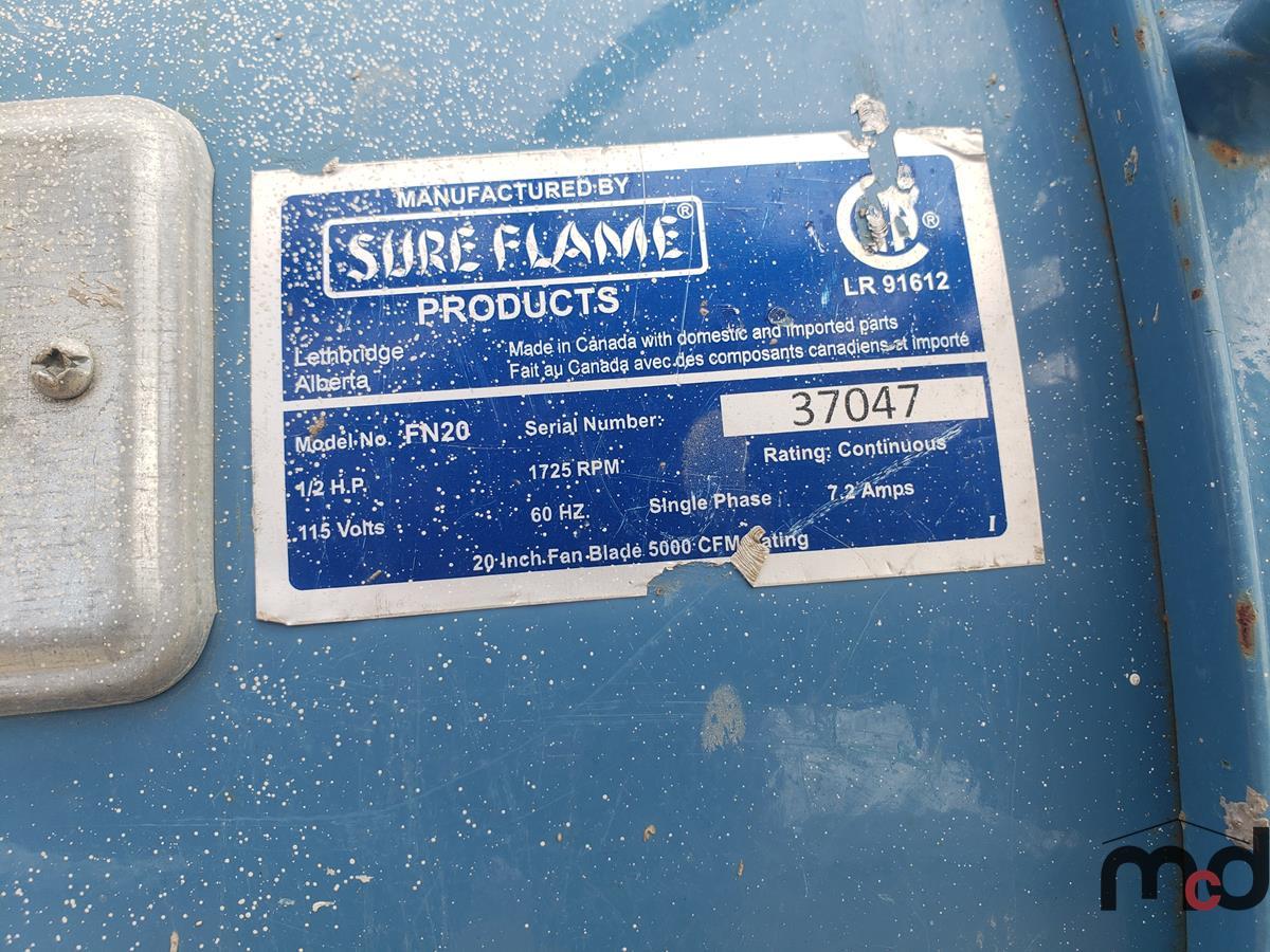 (3) Sure-Flame Heater Fans